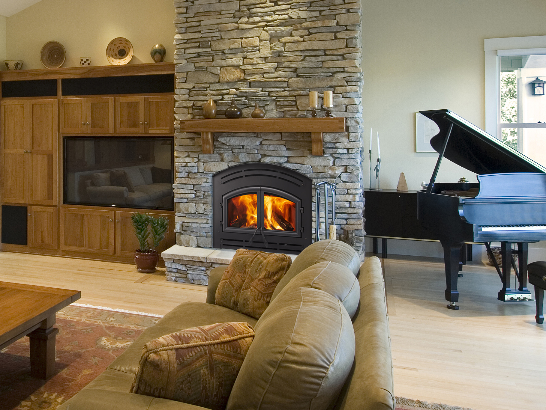 PIONEER III Wood Burning Fireplace On Ray Murray, Inc.