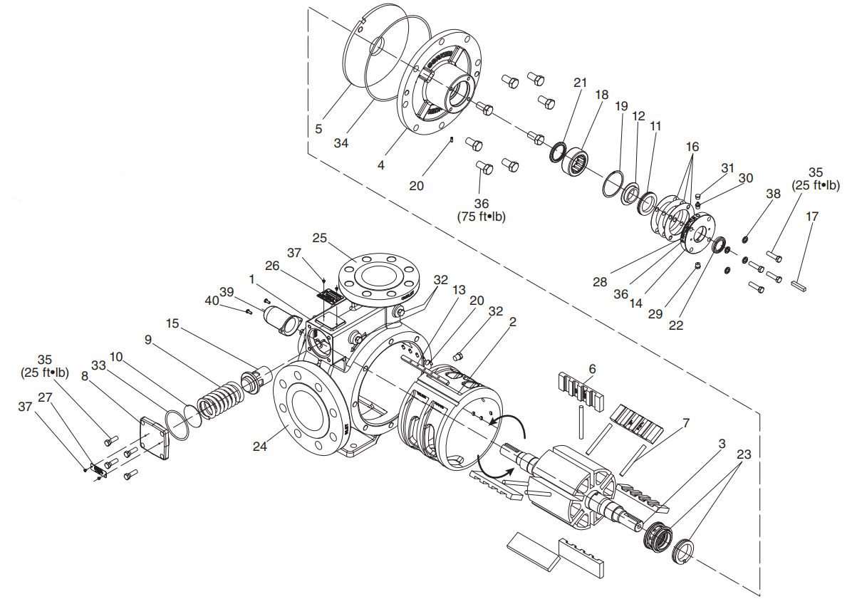 Parts for Pump Model Z4500 On Ray Murray, Inc.