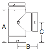 Item # 7BVT, 7" Standard Tee On Ray Murray, Inc.