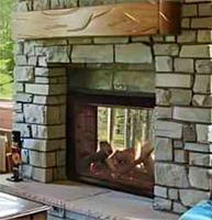 DVCT40 Paragon Direct Vent See Thru Fireplace On Ray Murray, Inc.